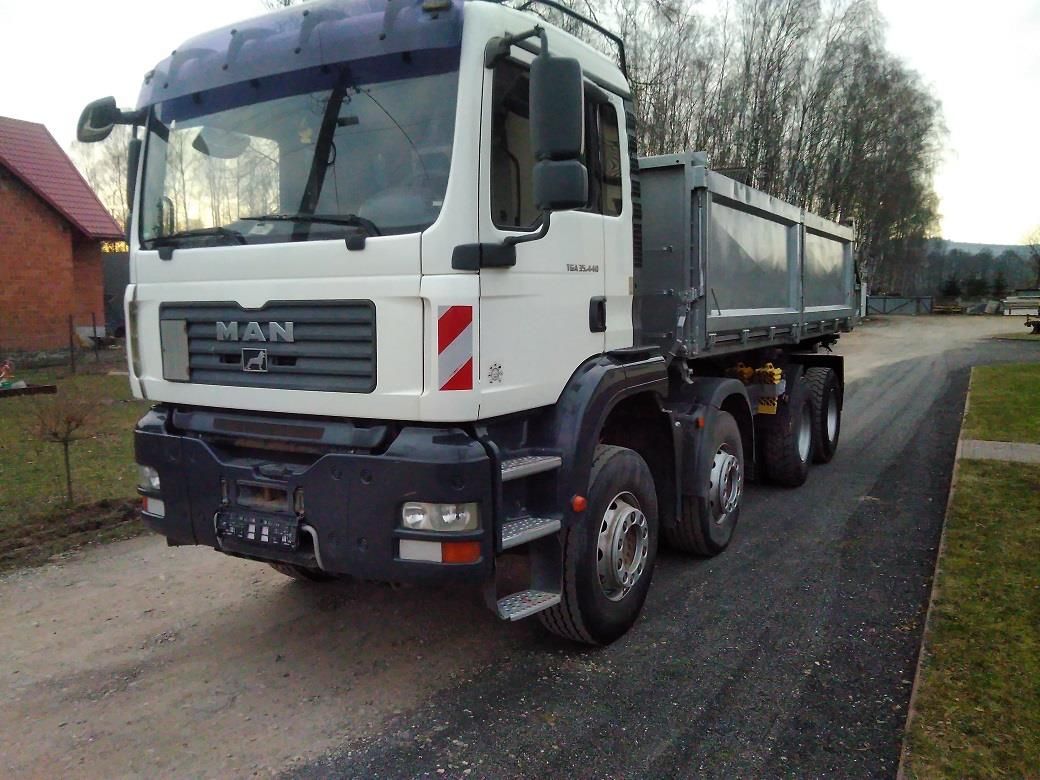 MAN TGA 8X4 WYWROTKA Z NIEMIEC STAN IDEALNY - Opinie i ceny na Ceneo.pl