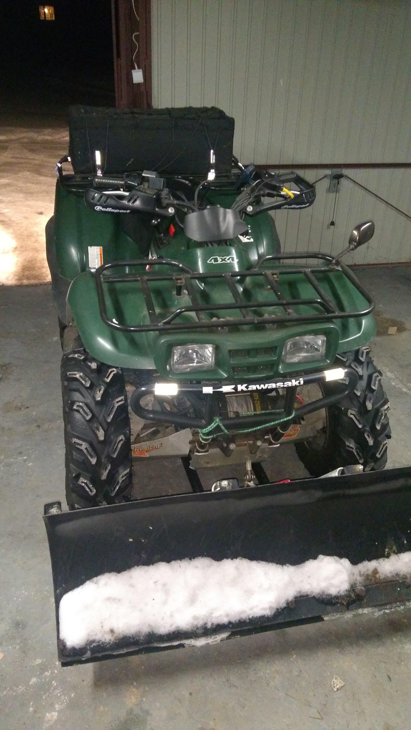 QUAD KAWASAKI KVF 360 4X4 2006 PŁUG TORBA K&N - Opinie i ceny na Ceneo.pl