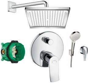 Zestaw prysznicowy Hansgrohe Metris (26726000+27446000+26691400 ...