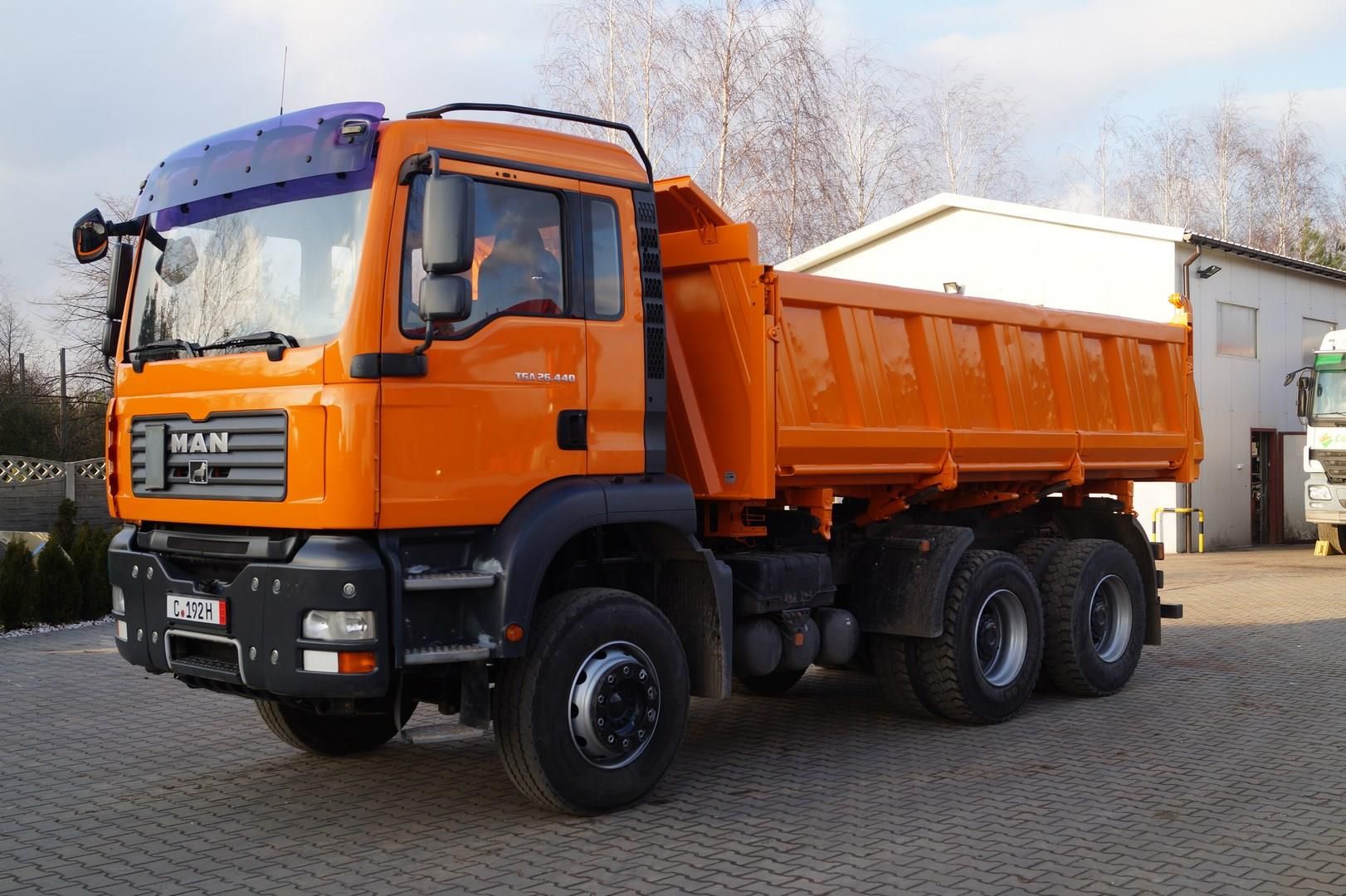 MAN TGA 26.440 Kiper Meiller hydroburta wywrotka - Opinie i ceny na Ceneo.pl