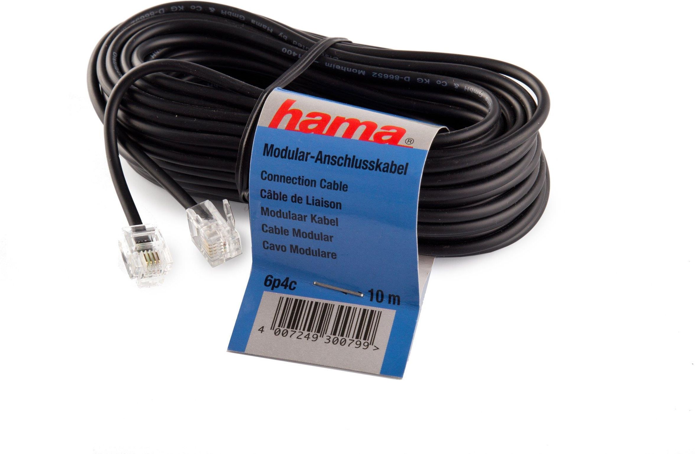 Hama Długi Kabel Przewód Telefoniczny 10M Rj11 - Kable - Opinie i ceny ...
