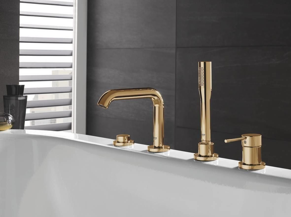 Bateria Grohe Essence Brushed Cool Sunrise 19578GN1 - Baterie Wannowo ...