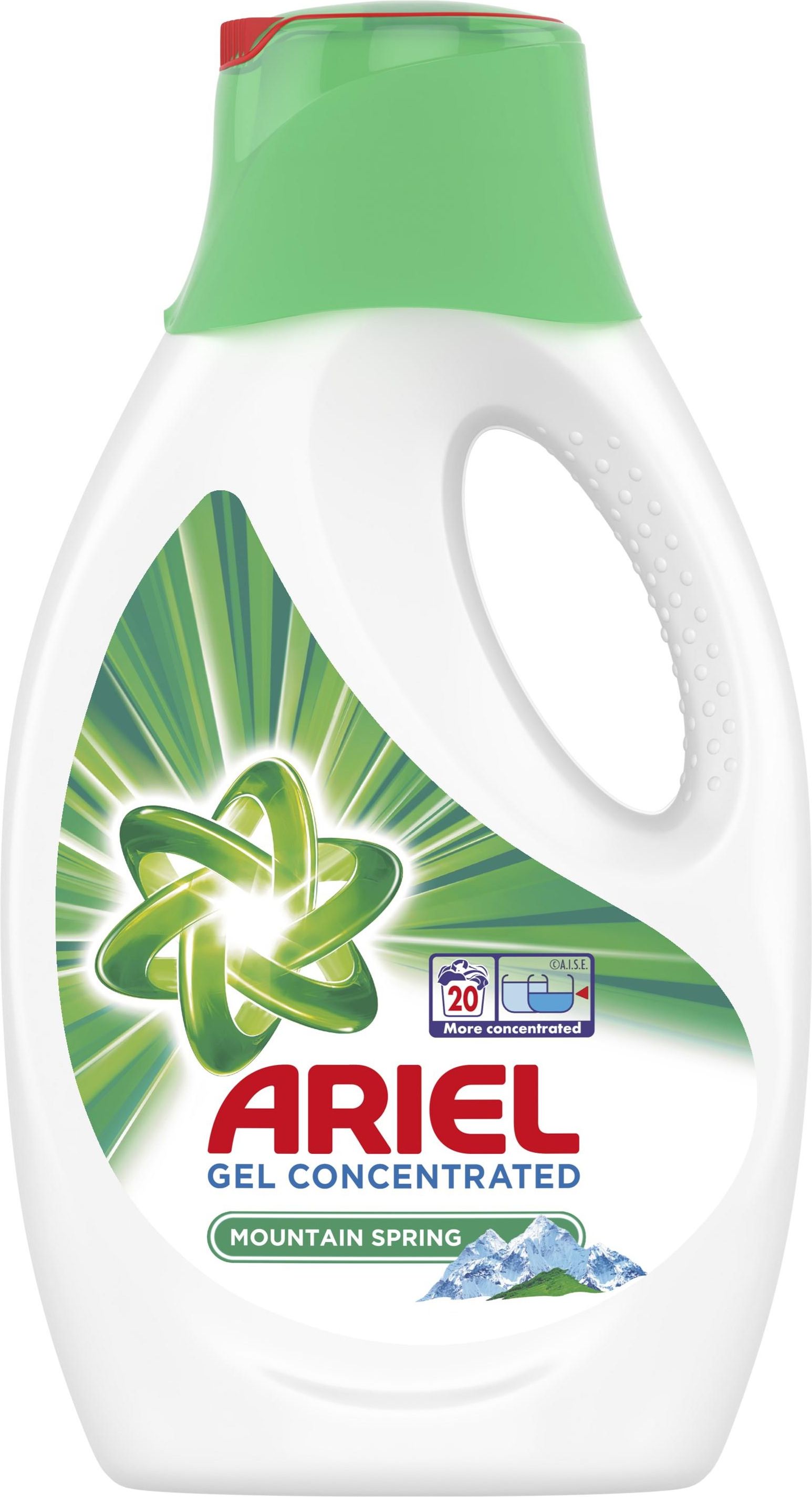 Ariel Mountain Spring Płyn do prania 1,1 l, 20 prań - Opinie i ...