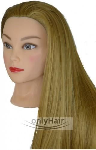 Onlyhair GŁÓWKA treningowa fryzjerska BLOND 70-80cm + STATYW - Ceny i ...