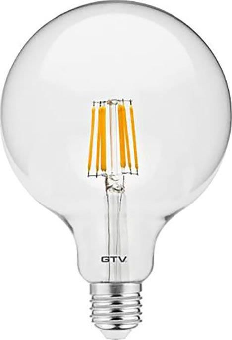 Gtv Led Filament G125 E27 8W Ac 230V 50-60Hz 810Lm 3000K Ld-G125Fl8-30 Ldg125Fl830 - Opinie i ...