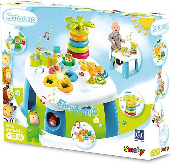 Smoby Cotoons Interaktywny Stolik Edukacyjny Niebieski - Ceny i opinie ...