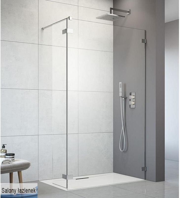 Kabina prysznicowa Radaway Arta Walk-In 90 386290-03-01+386010-03-01R ...