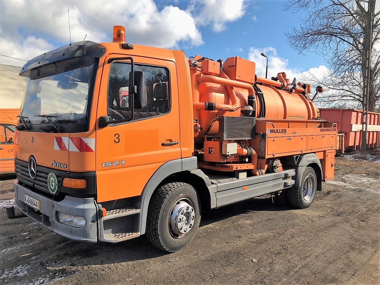 Mercedes Atego 1523 Muller , Asenizacyjny , Wuko - Opinie i ceny na ...