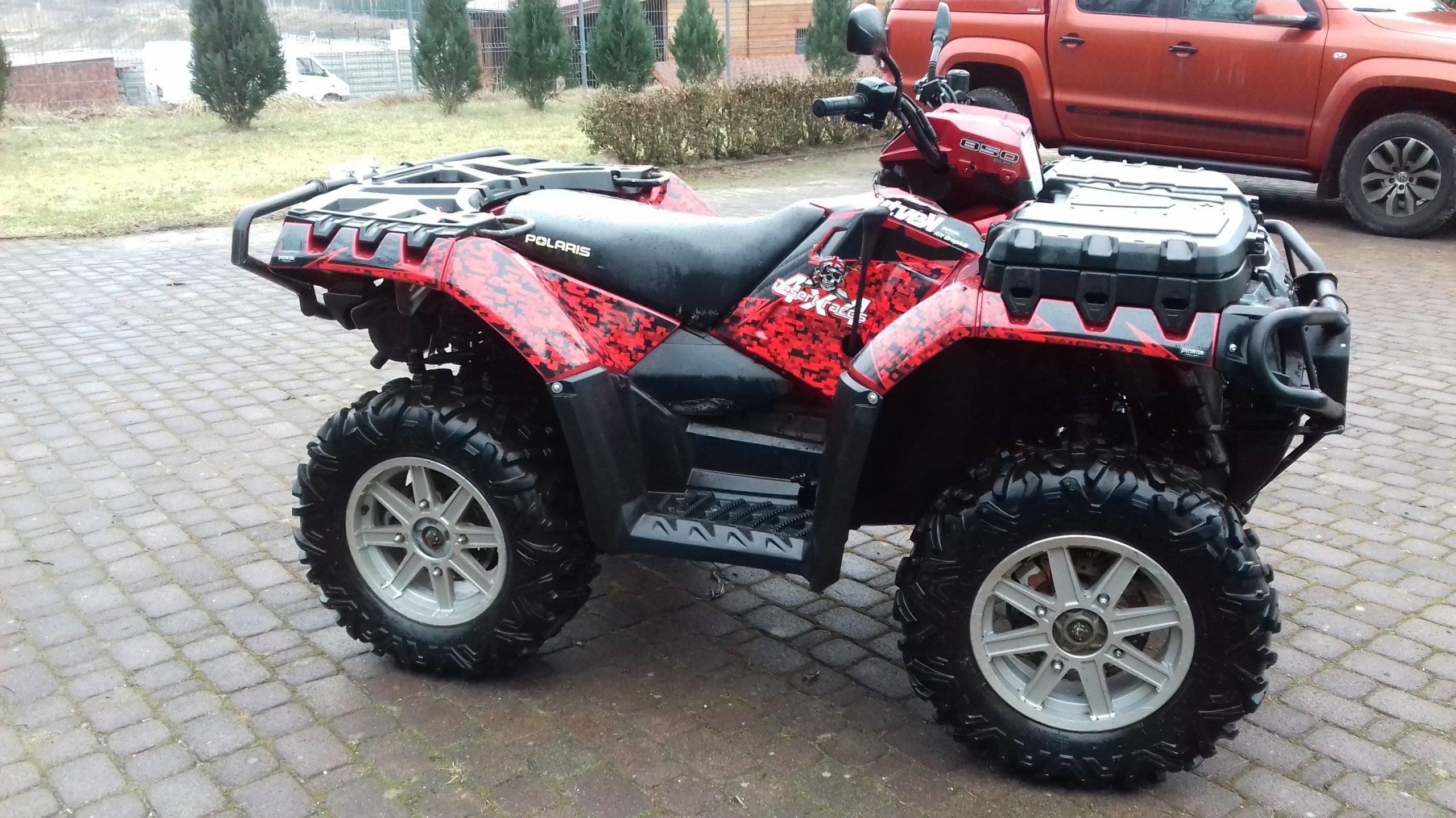 Quad Polaris Sportsman 850 nie Can Am Grizzly 1000 - Opinie i ceny na ...