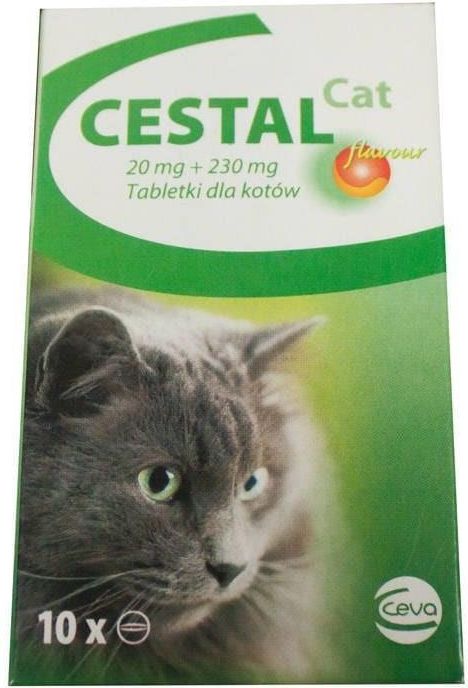 CESTAL Cat Flavour tabletki na odrobaczanie dla kotów 10szt - Ceny i ...