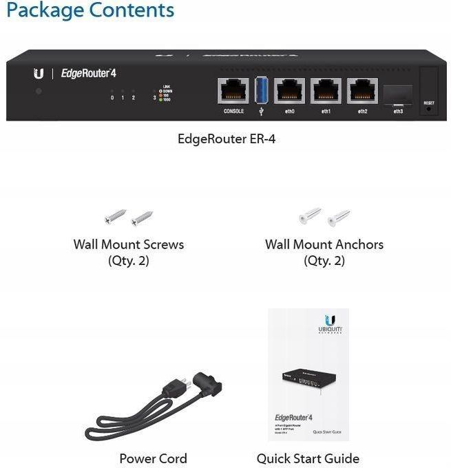 Router Ubiquiti EdgeRouter 4 (ER-4) - Opinie i ceny na Ceneo.pl