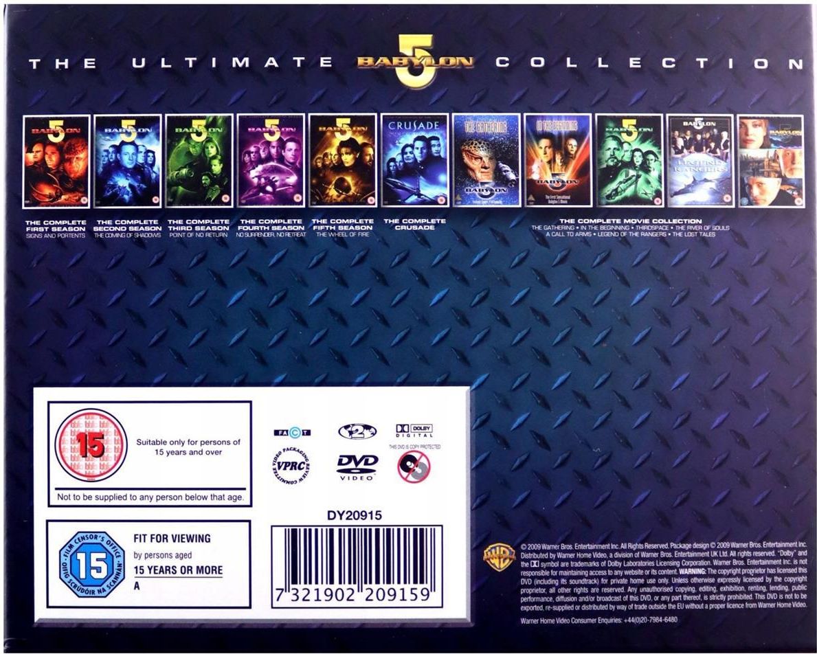 Film DVD Babylon 5 The Complete Collection (42DVD) - Ceny i opinie ...