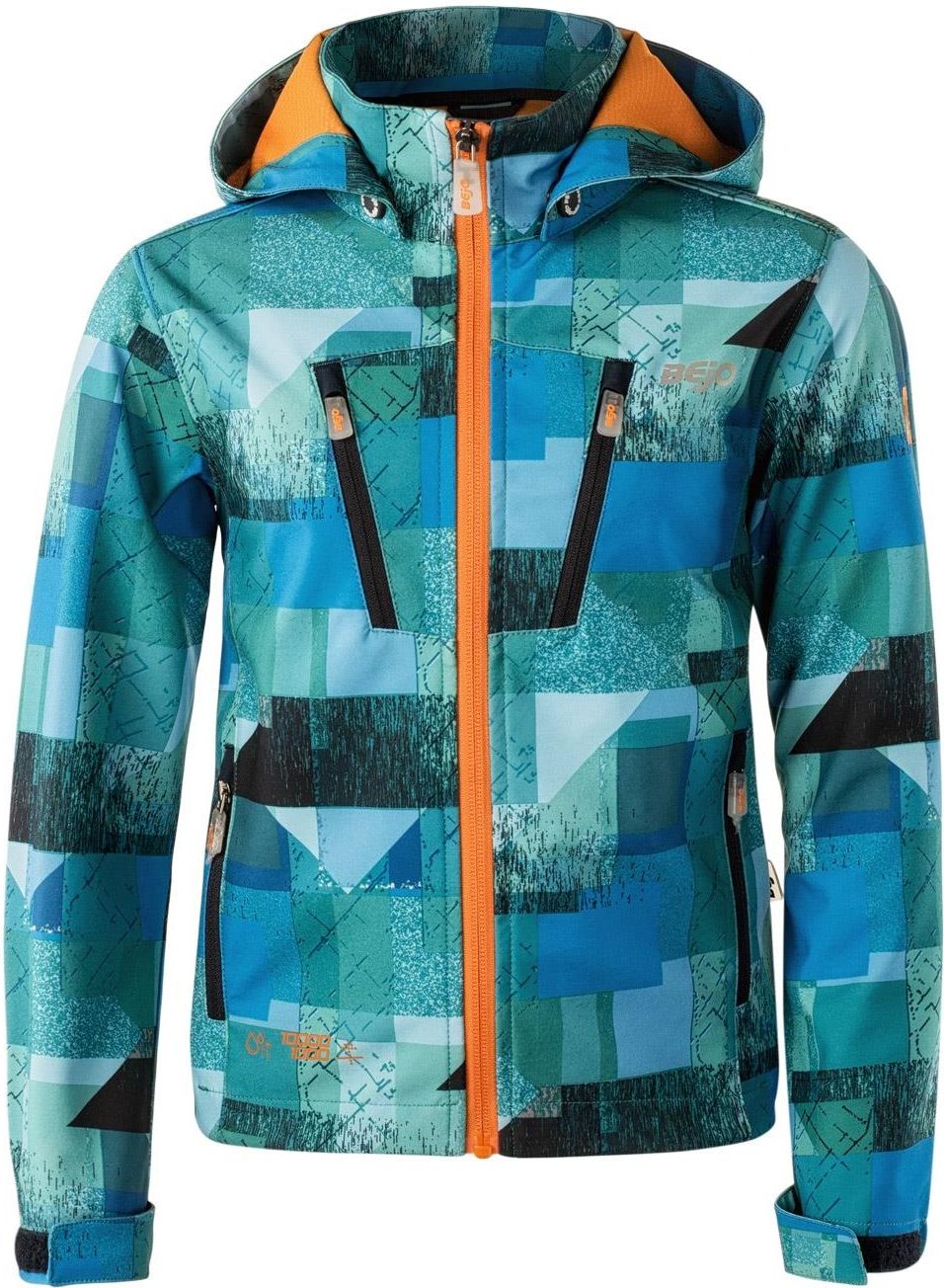 Bejo Dziecięcy Softshell Jageris Kids print/sun orange - Ceny i opinie ...