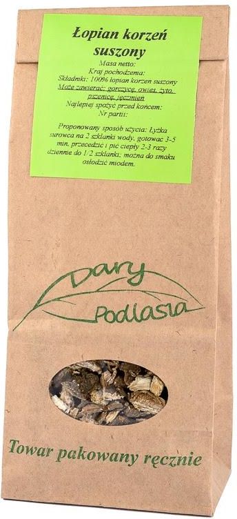 Dary Podlasia Łopian Korzeń Zioła 1000G - Opinie i ceny na Ceneo.pl