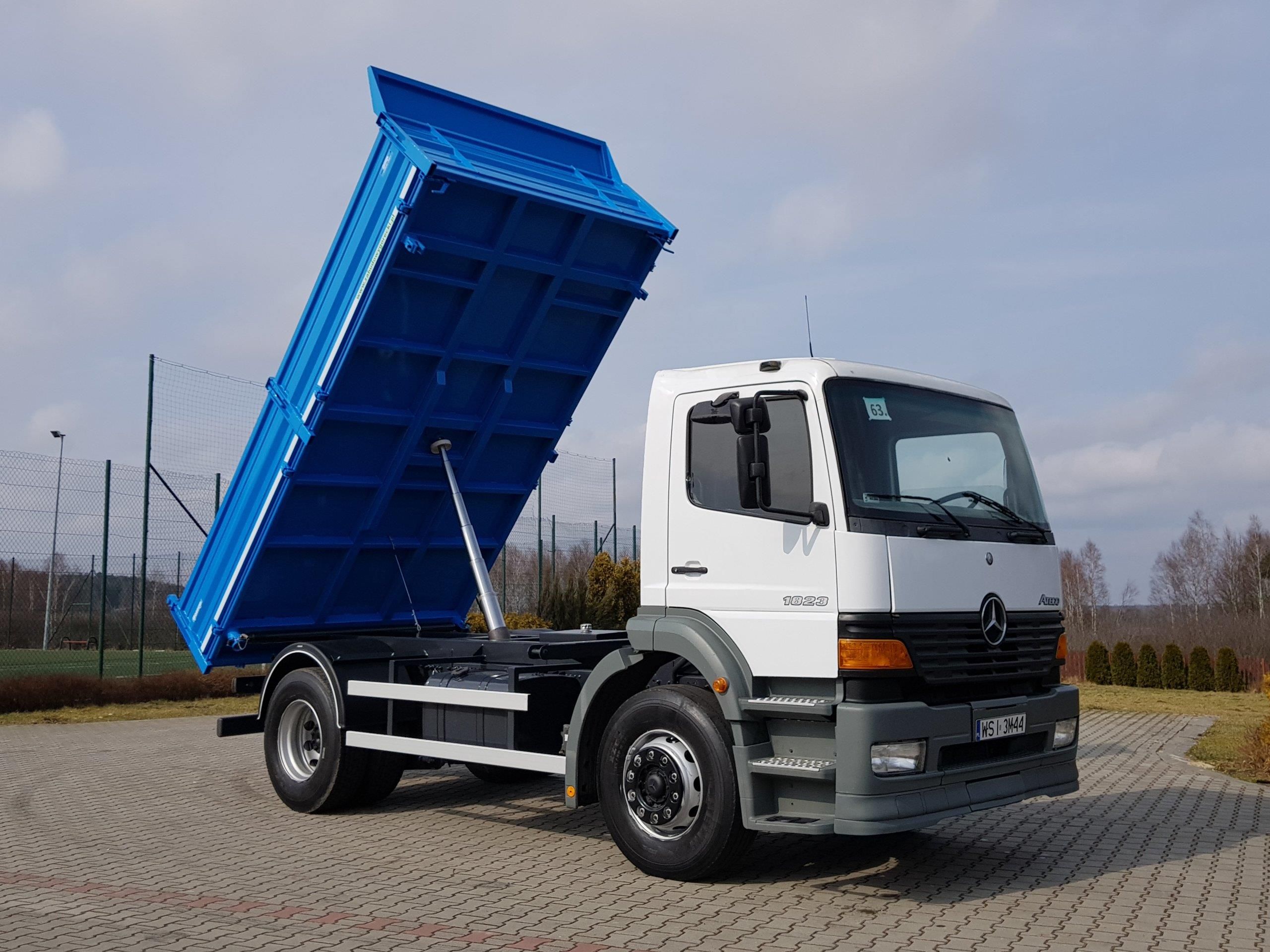 MERCEDES ATEGO AXOR 1823 1828 KIPER wywrotka IDEAŁ - Opinie i ceny na ...