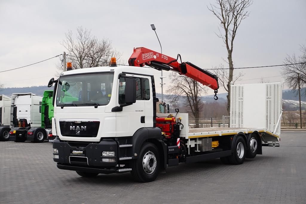 MAN / TGS / 26.320 / 6 X 2 / LAWETA + HDS FASSI / - Opinie i ceny na ...