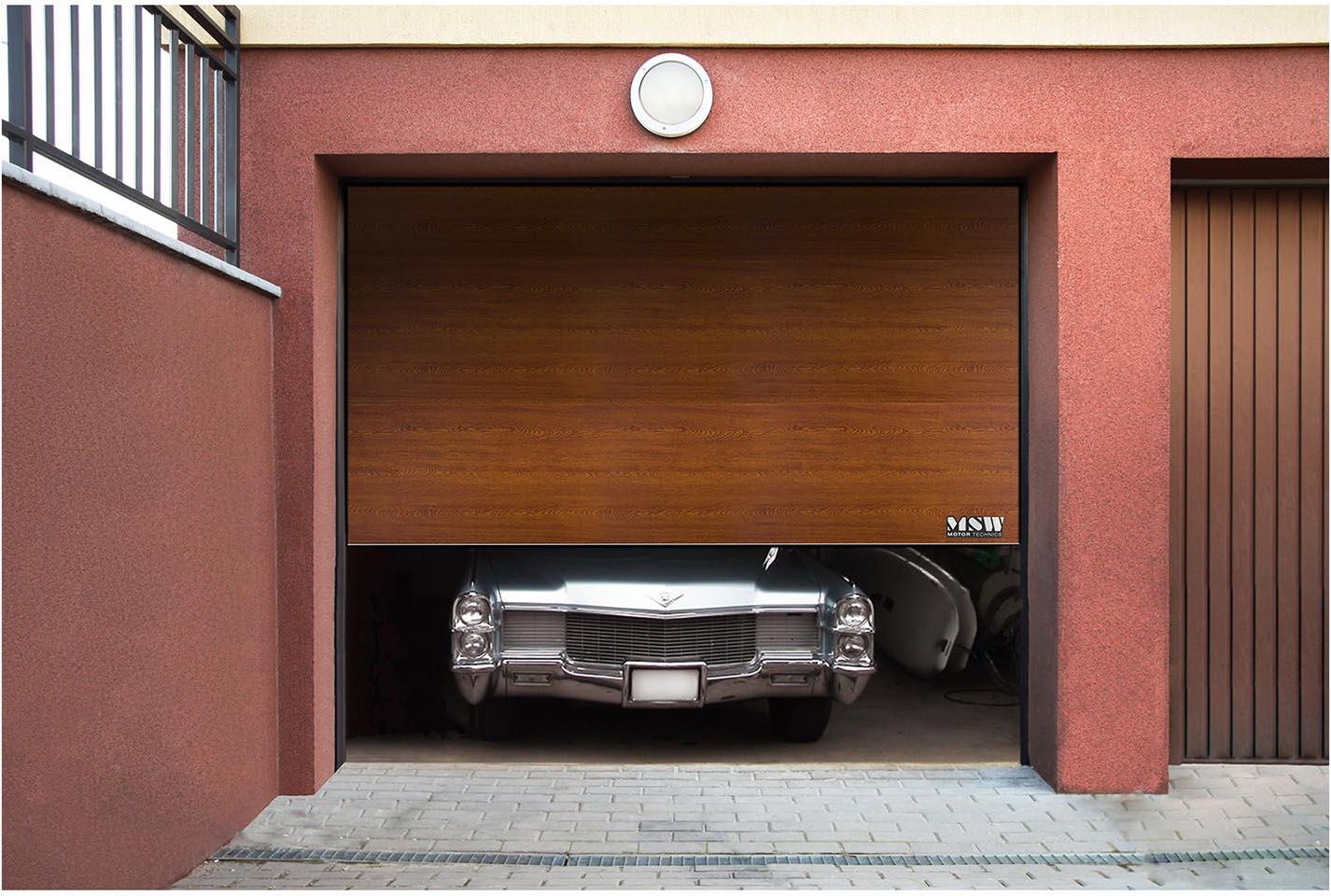 Msw Brama Garażowa Segmentowa 2375x2125mm Złoty Dąb Gd2375 - Opinie i ...