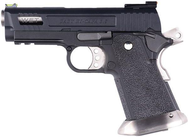 We Pistolet ASG GBB Hi Capa 3.8 Force Velociraptor czarny GP681 38R BK ...