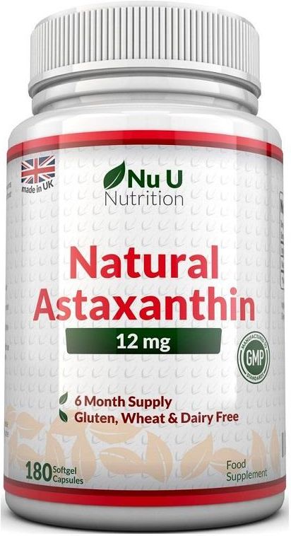 Preparat medycyny naturalnej Astaxanthin Astaksantyna Mega Dawka 12mg ...