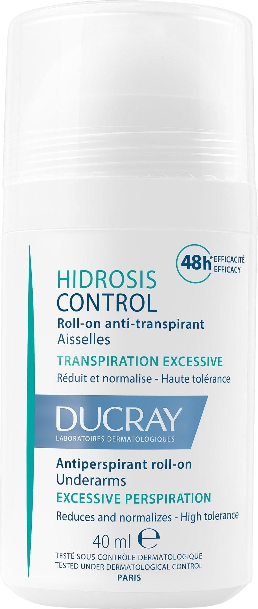 DUCRAY HIDROSIS CONTROL Roll-on antyperspirant 40ml - Opinie i ceny na ...