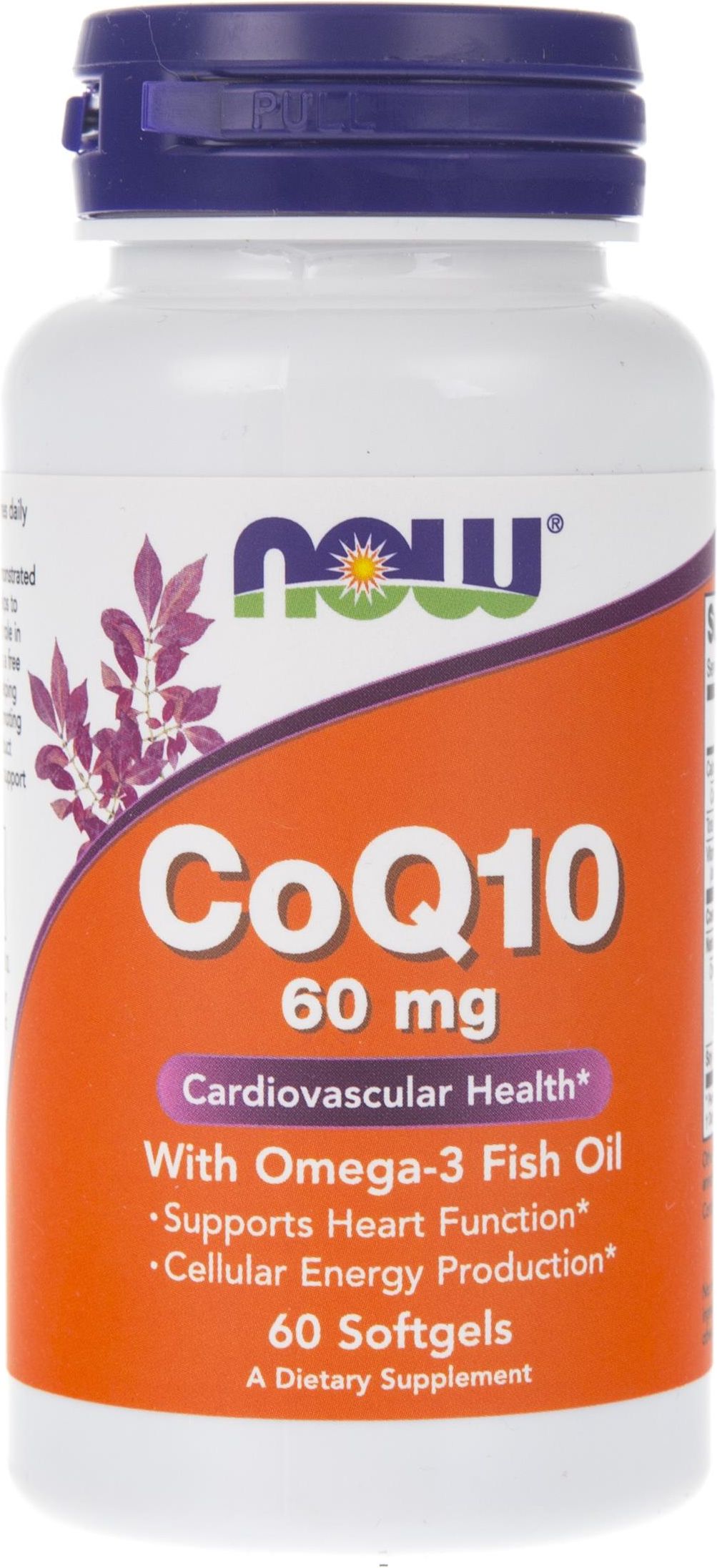 Now Foods Cholesterol Koenzym Q10 60Mg 60 Kaps - Opinie i ceny na Ceneo.pl