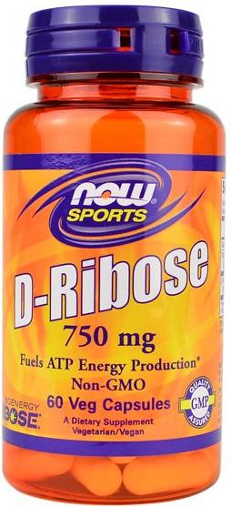 Now Foods D Ribose 750 Mg 60 Kaps - Odżywka węglowodanowa - ceny i ...