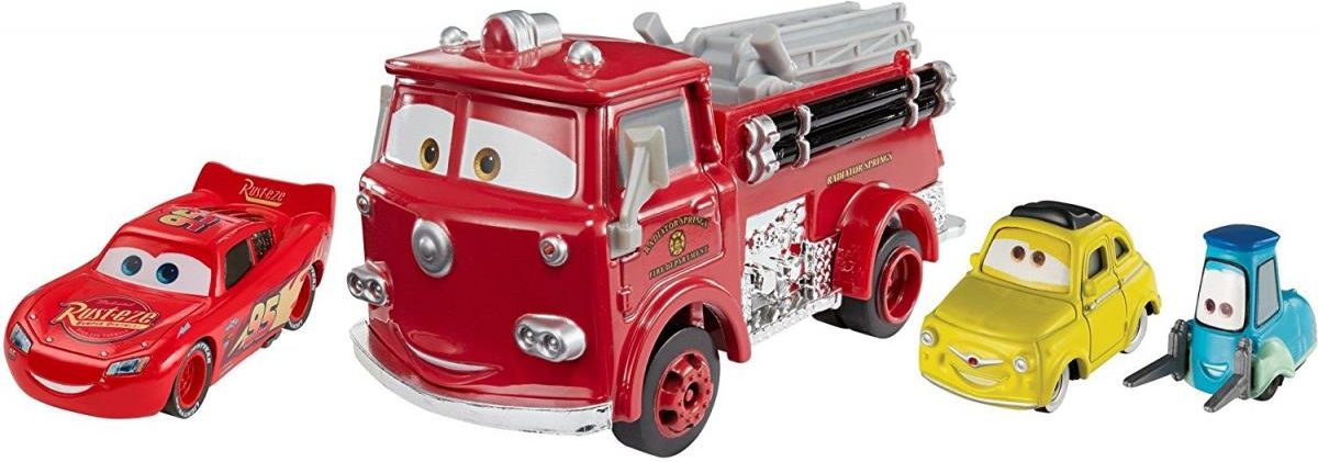 Mattel Disney Pixar Auta Cars zestaw Deluxe Edek Zygzak Luigi - Ceny i ...