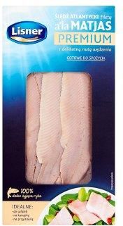Lisner Śledź Atlantycki Filety A'La Matjas Premium 160G - Ceny i opinie ...