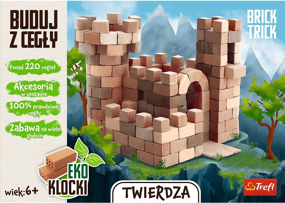 Trefl Brick Trick buduj z cegły Twierdza M 61540 - ceny i opinie - Ceneo.pl