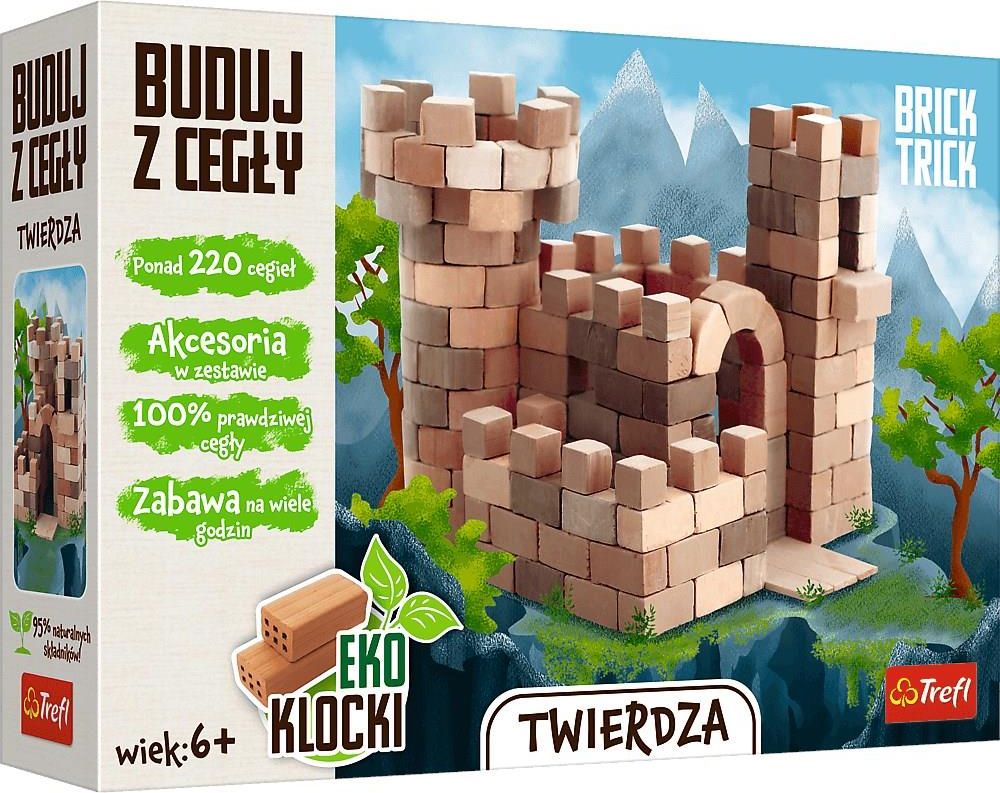 Trefl Brick Trick buduj z cegły Twierdza M 61540 - ceny i opinie - Ceneo.pl