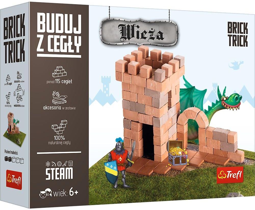 Trefl Brick Trick buduj z cegły Wieża S 60868 - ceny i opinie - Ceneo.pl