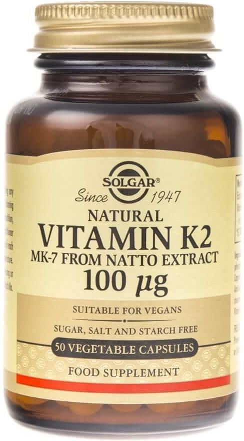 Solgar Witamina K2 100µg 50 kaps - Opinie i ceny na Ceneo.pl