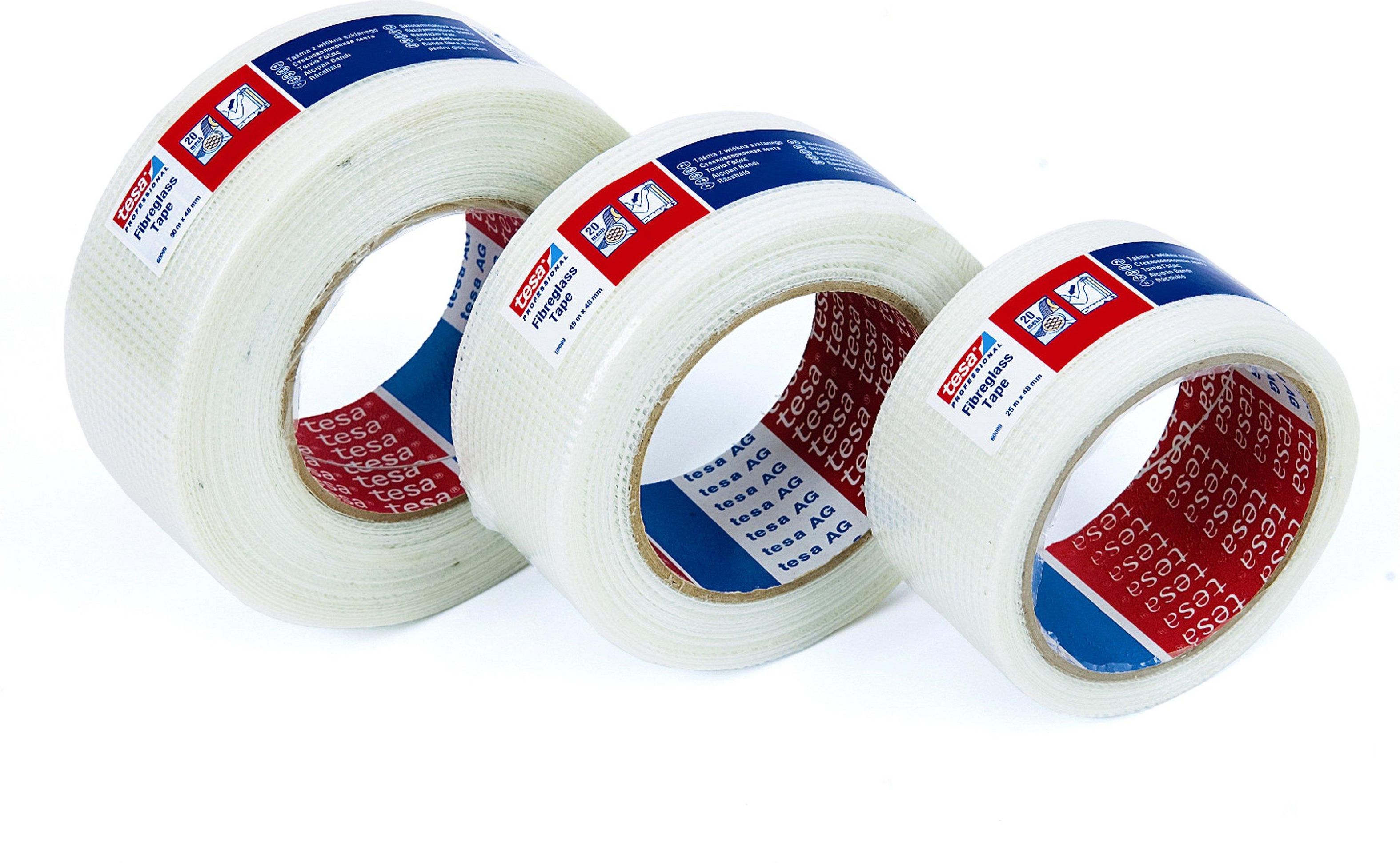 Tesa Taśma maskująca do płyt kartonowo-gipsowych 45m x 48mm (60101 ...