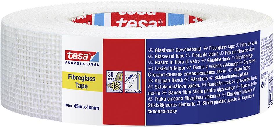 Tesa Taśma maskująca do płyt kartonowo-gipsowych 45m x 48mm (60101 ...