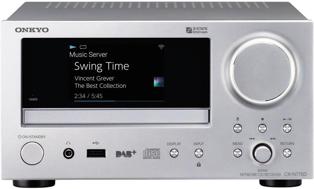 Amplituner Onkyo CR-N775D Srebrny - Opinie i ceny na Ceneo.pl