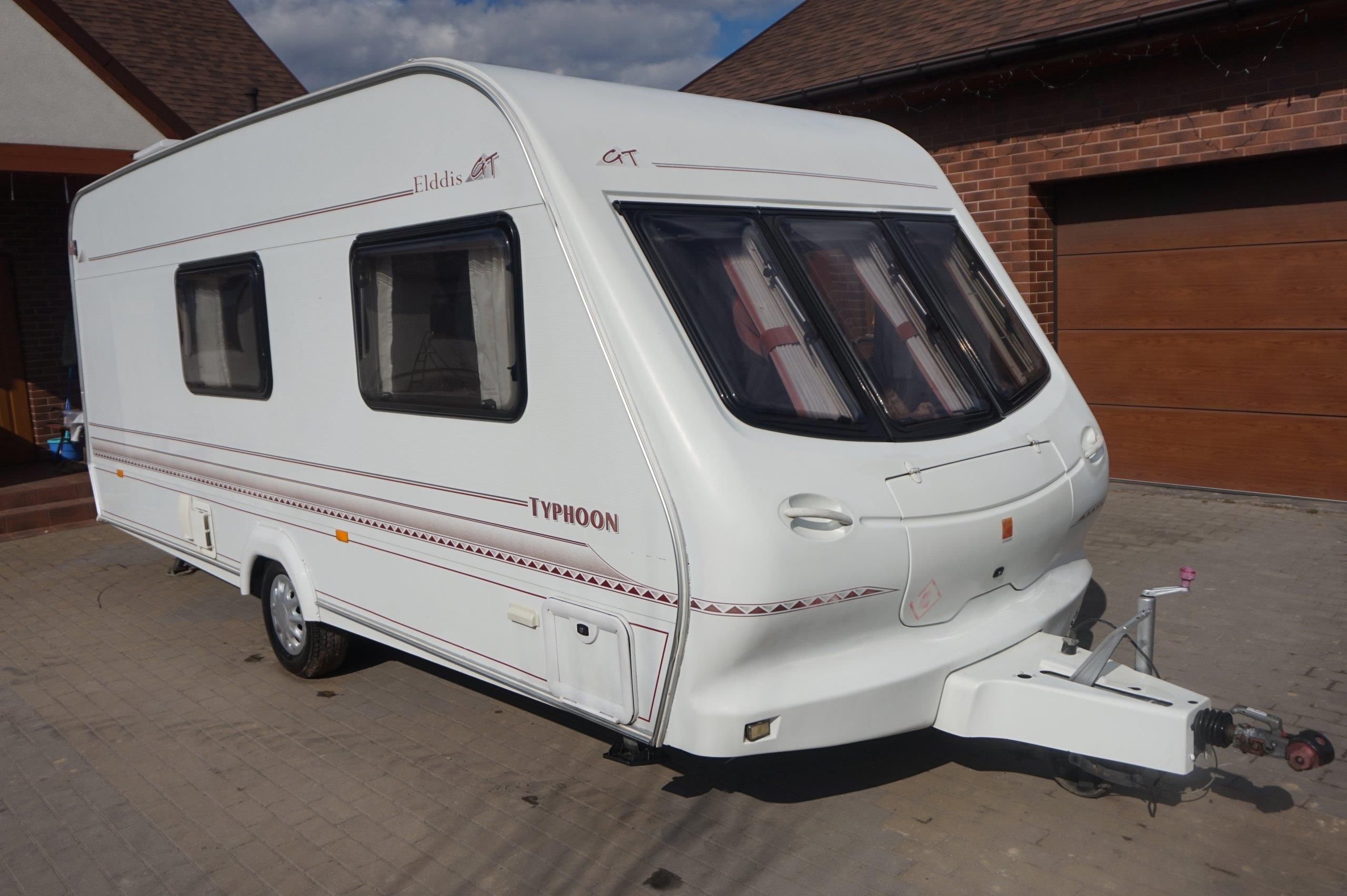 Elddis PRZYCZEPA KEMPINGOWA Typhoon GT - Opinie i ceny na Ceneo.pl