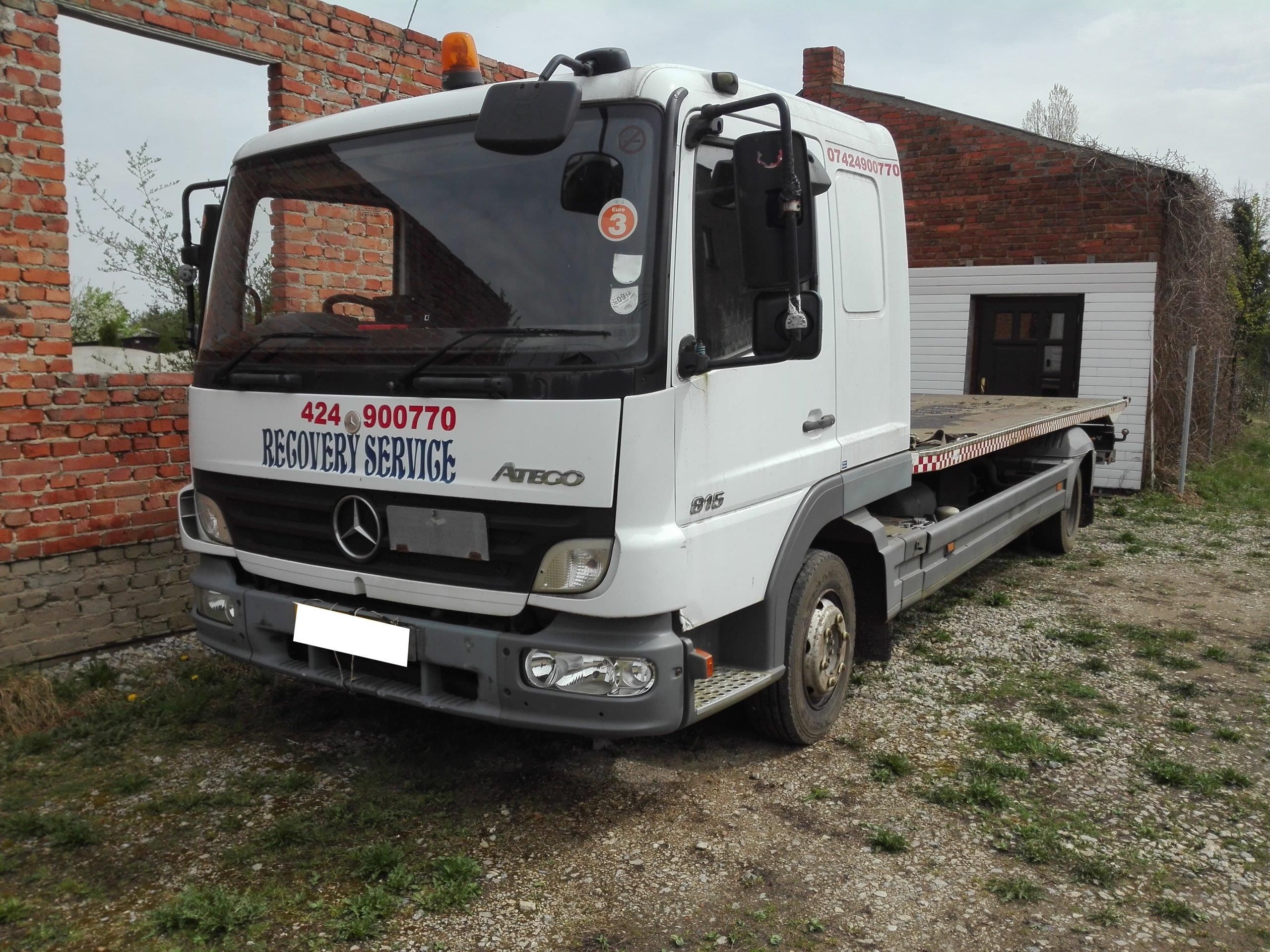 MERCEDES ATEGO 815 LAWETA PLATFORMA HYDRAULICZNA - Opinie i ceny na ...