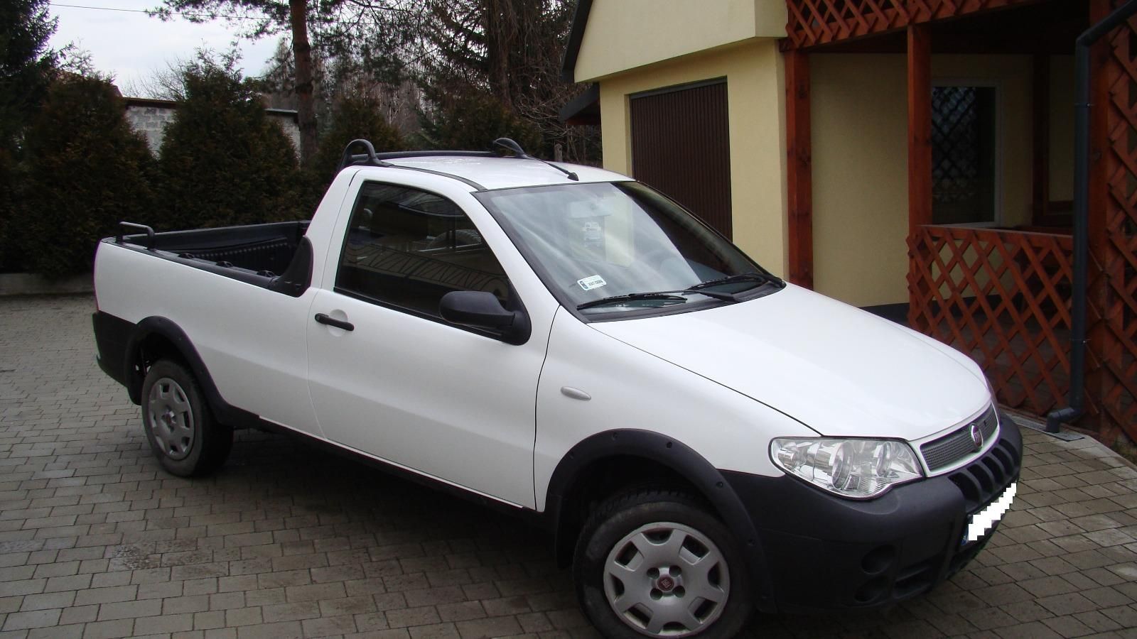 Fiat Strada 2009 diesel 85KM pick-up biały - Opinie i ceny na Ceneo.pl
