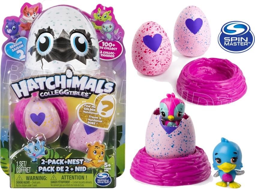 Spin Master Hatchimals Dwa Jajka Z Gniazdem 6041329 - Ceny i opinie ...