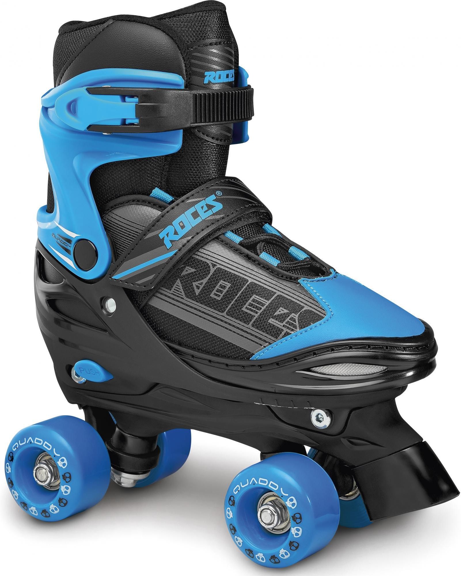 Rolki Roces Wrotki Quaddy Boy Black/Astro Blue - Cena i Opinie - Ceneo.pl