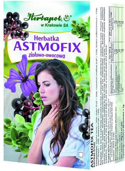HERBAPOL Herbatka fix Astmofix ziołowo-owocowa 20 sasz - Opinie i ceny na Ceneo.pl