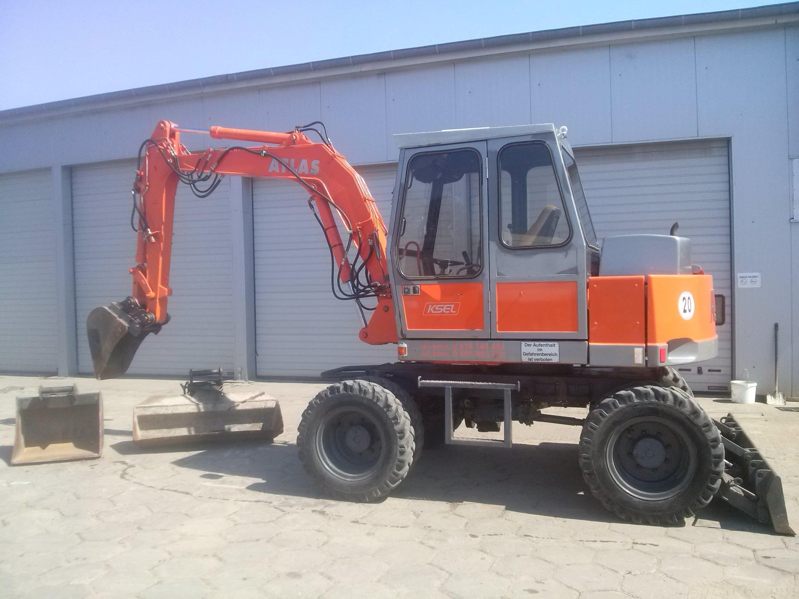 KOPARKA KOŁOWA ATLAS 1004 - Opinie i ceny na Ceneo.pl