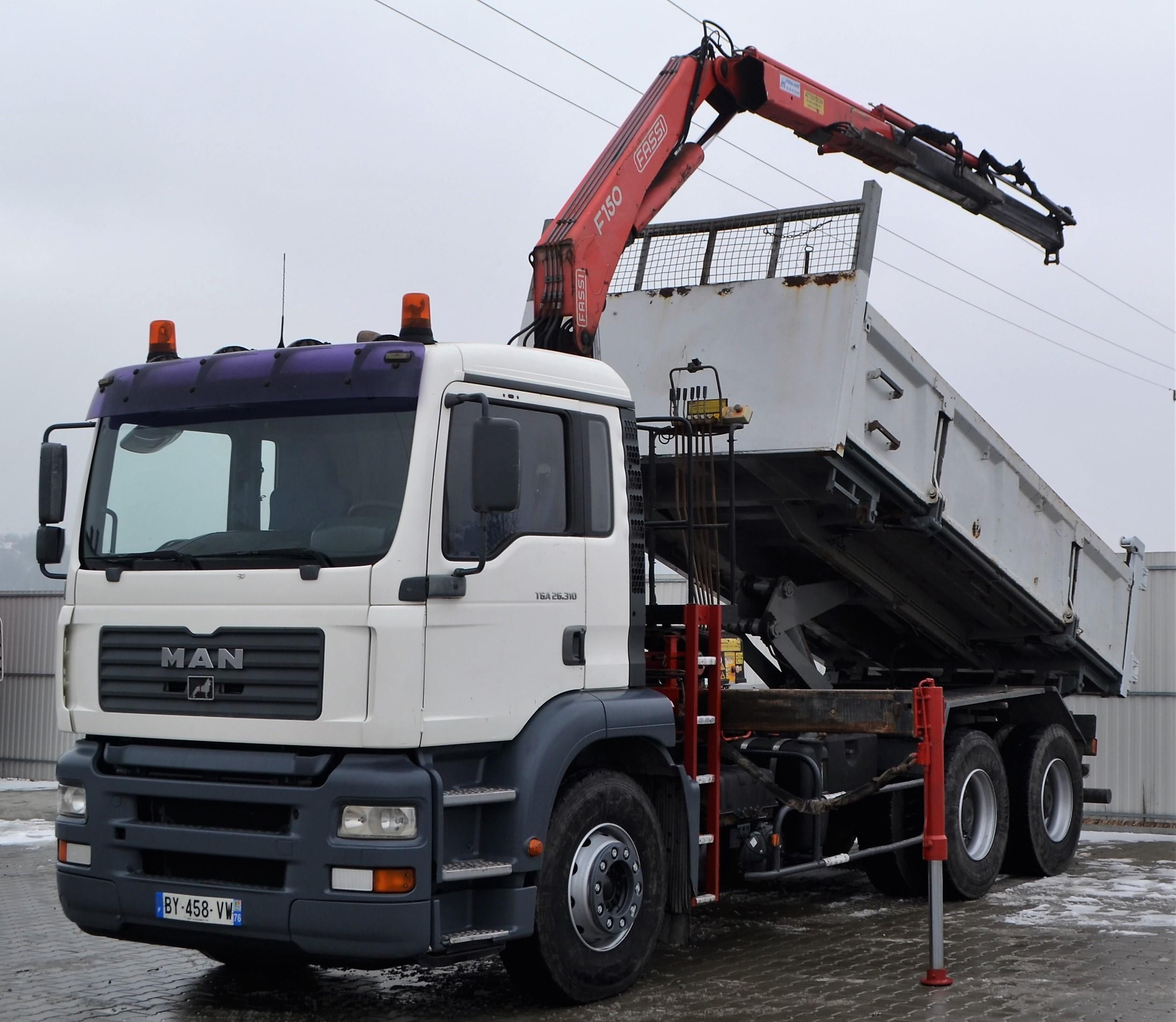 MAN TGA 26.310 Wywrotka 4.90m HDS Bordmatic!!! - Opinie i ceny na Ceneo.pl