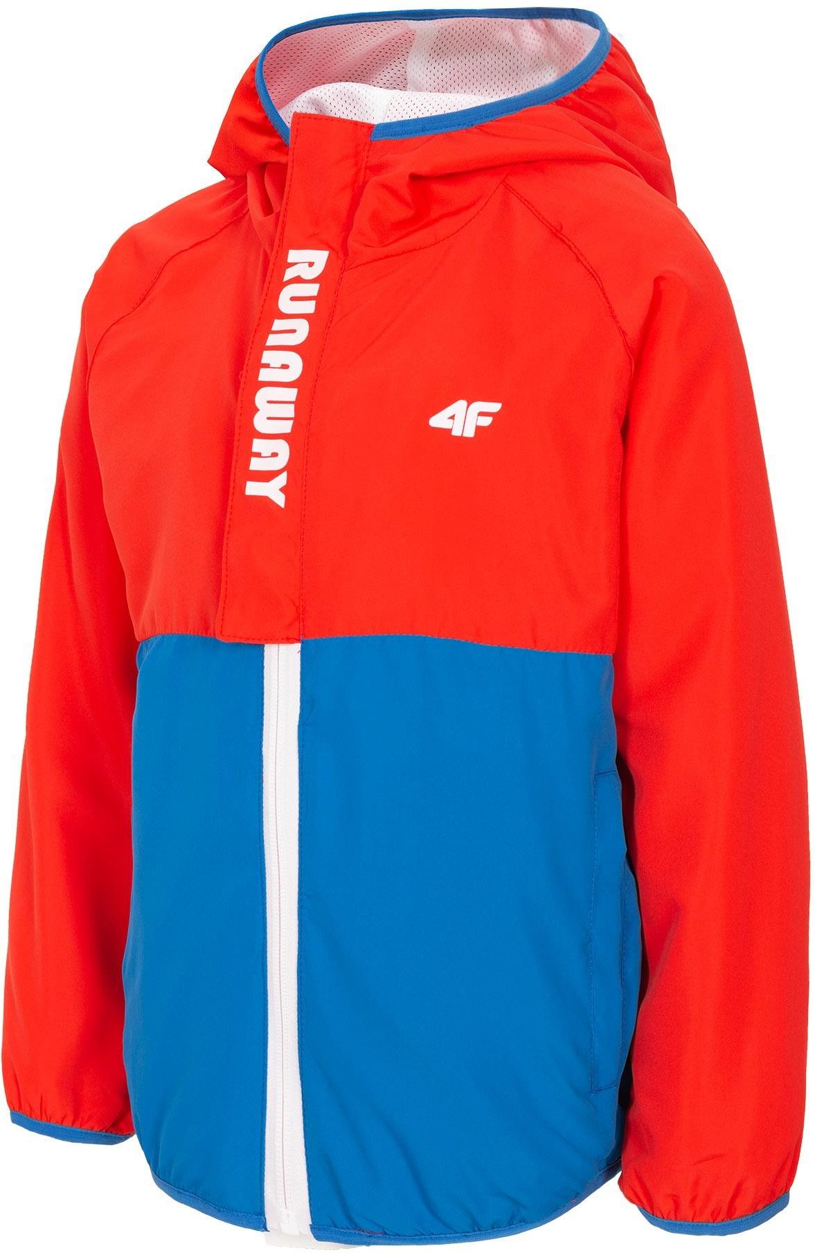 4F JUNIOR Kurtka miejska dla małych chłopców JKUM301 - czerwony - Ceny ...