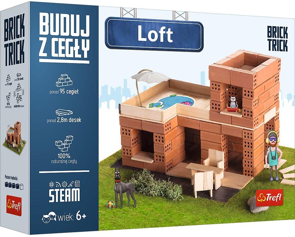 Klocki Trefl Brick Trick Zestaw Konstrukcyjny Loft - Ceny i opinie ...