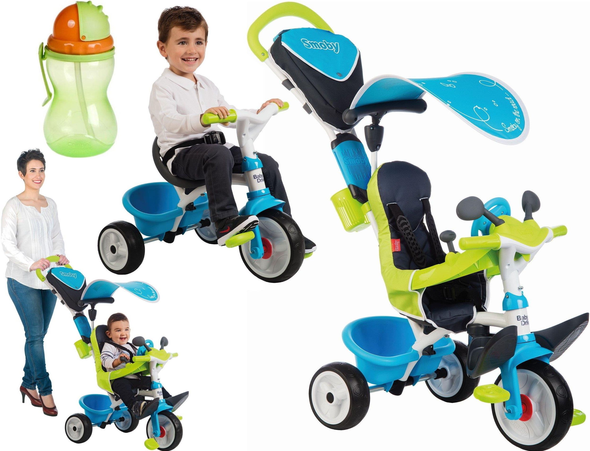 Smoby Trójkołowy Baby Driver Komfort Niebieski - Ceny i opinie - Ceneo.pl