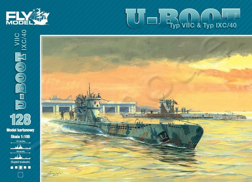 Fly Model / Gomix U-Boot Typ Viic & Ixc (Flm128) - Ceny i opinie - Ceneo.pl