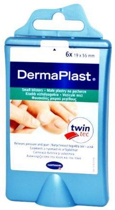 DERMAPLAST HYDRO plastry na pęcherze na palcach stóp 19x55mm 6 szt ...