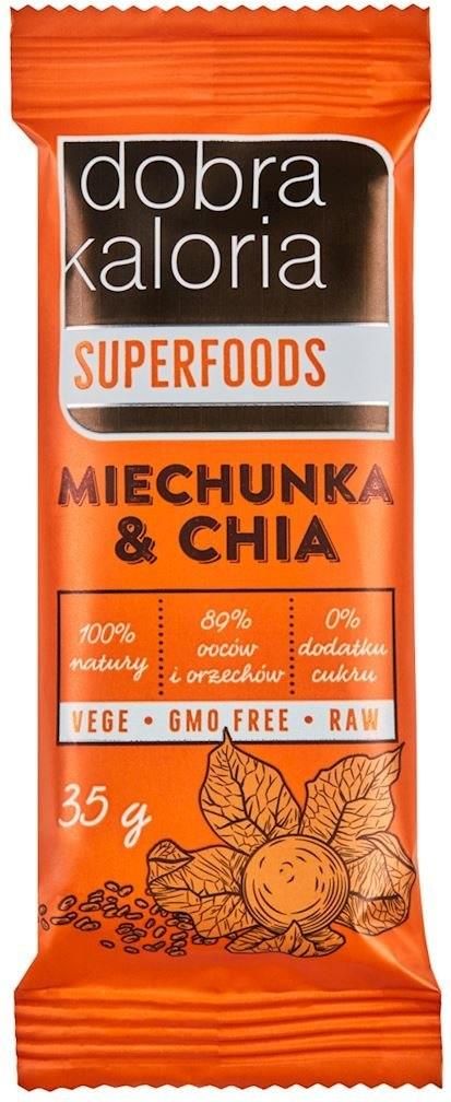 Kubara Baton Superfoods Miechunka & Chia 22*35G Dobra Kaloria - Ceny i ...