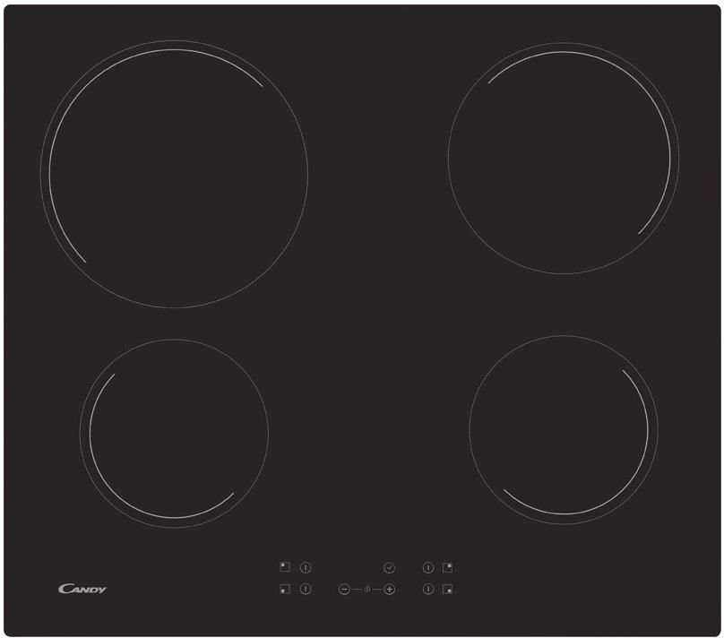 Płyta elektryczna CANDY CC64CH - Ceneo.pl